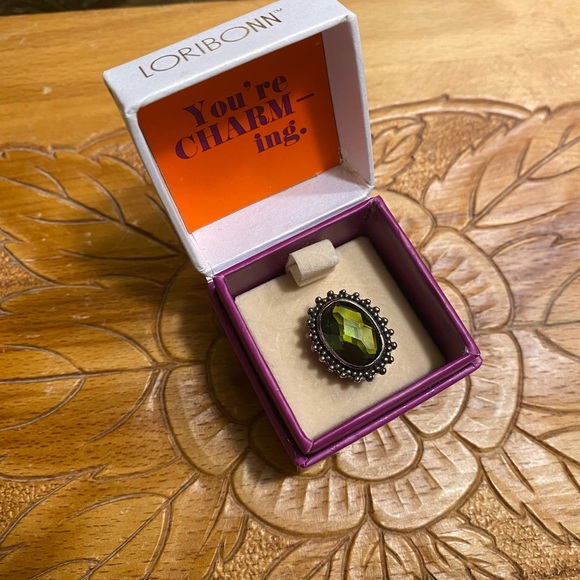Lori Bonn | Jewelry | Lori Bonn Sterling Silver Green Quartz Stone ...